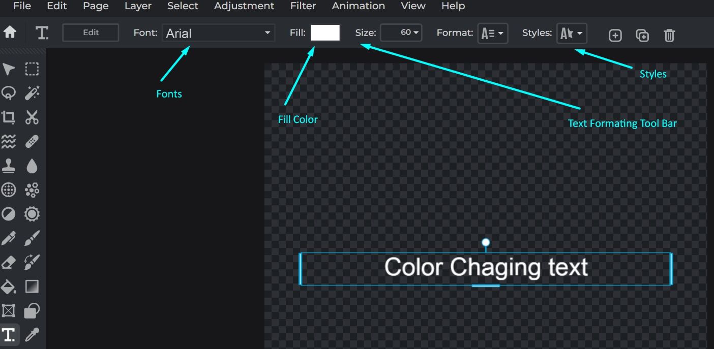 Colorize Text in Pixlr: A Simple Guide How to change text color in pixlr