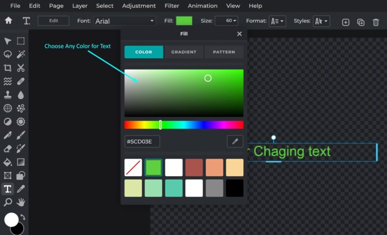Colorize Text in Pixlr: A Simple Guide How to change text color in pixlr